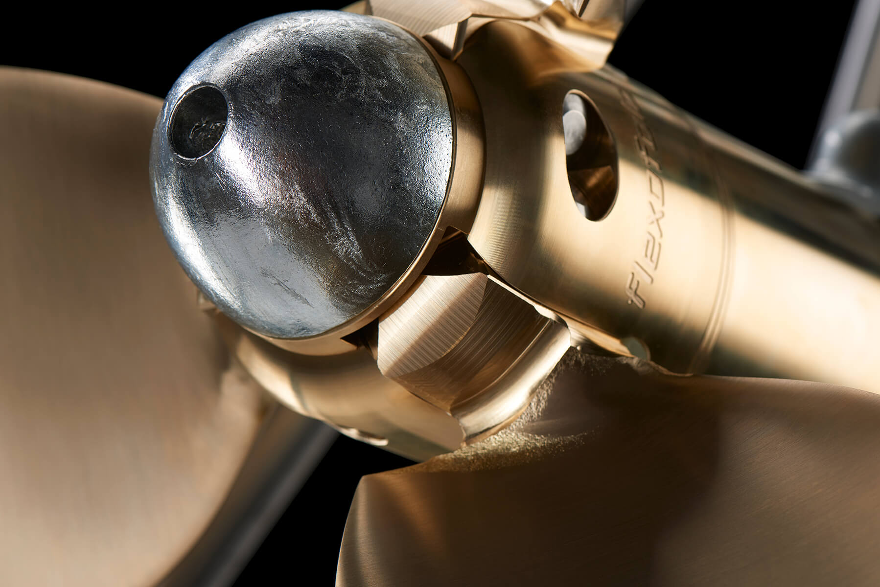 3 Blade saildrive Folding Propellers for sailboats by Flexofold